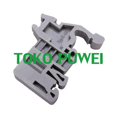 Jual E/UK EUK Screw Fixed Gray Terminal Block End Stopper Fittings Din Rail - Jakarta Utara ...