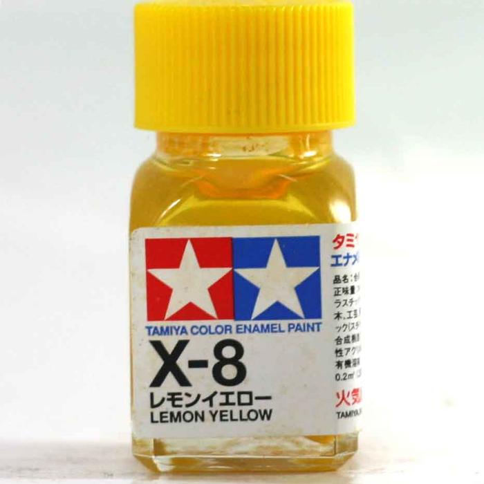Jual tamiya enamel X-8 Lemon Yellow - Gundam model Kitt paint - Jakarta ...