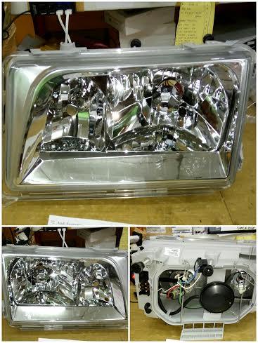 Jual BZ066-B0012-E - HEAD LAMP - 4PIN - MERCEDES BENZ W124 85-96 ...