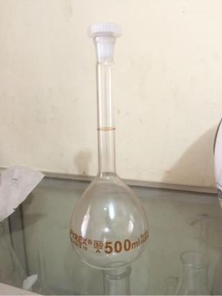 Jual Labu Ukur Pyrex 500 mL | Volumetric Flask - Kota Bandung - Luca's ...