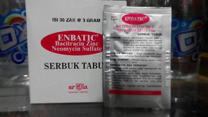 Jual Enbatic /Serbuk tabur pengering luka habis sunat - Kab. Pati ...