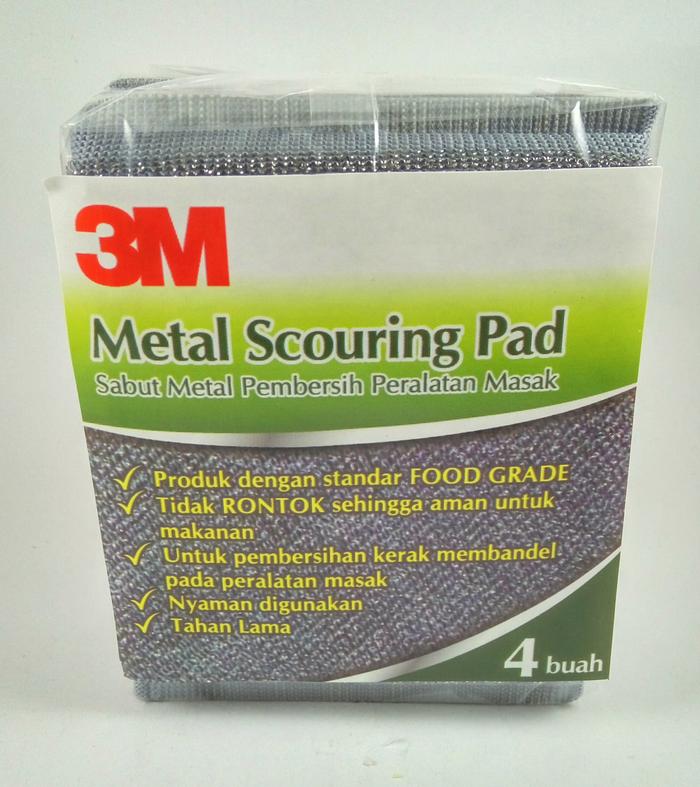 Jual 3M Metal Scouring Pad - Sabut Pembersih Stainless - Jakarta Barat ...