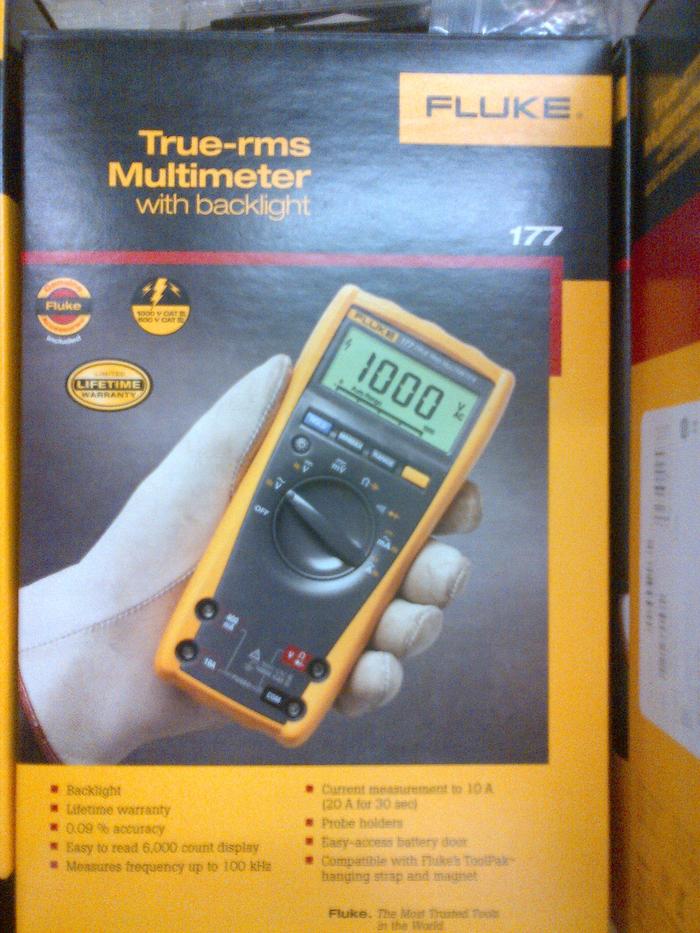 Jual multitester digital / digital multimeter FLUKE 177 ORIGINAL ...