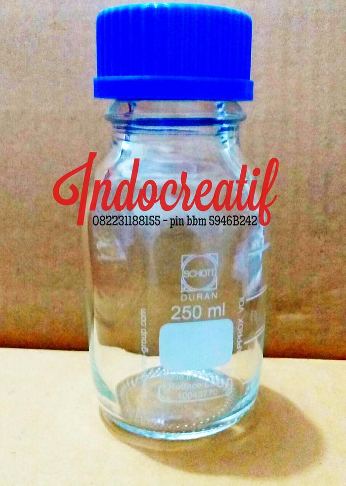 Jual Botol reagen / pereaksi / steril / laboratorium gelas soda 250 ml ...
