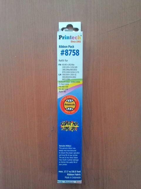 Jual PRINTECH RIBBON PACK REFILL #8758 / 8758 - Jakarta Pusat - OK-Mart ...