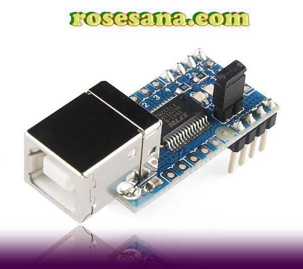 Jual USB to serial converter light (Arduino Serial USB Board) - Kota ...