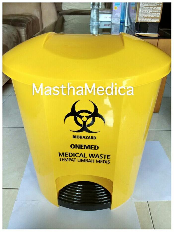 Jual Medical Waste / Tempat Sampah Medis Limbah Medis / Jarum 36Liter ...