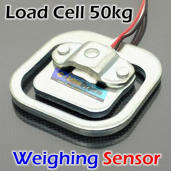 Jual Sensor Berat Load Cell 50kg Half Bridge Weight Timbangan Badan ...