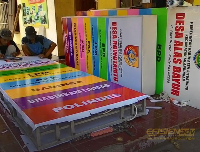 Jual Neon Box Kantor Desa - Kab. Jember - centralcnc | Tokopedia