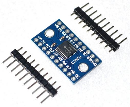 Jual Logic Level Converter TTL Bi-directional 3.3V 5V TXS0108E 8 ...