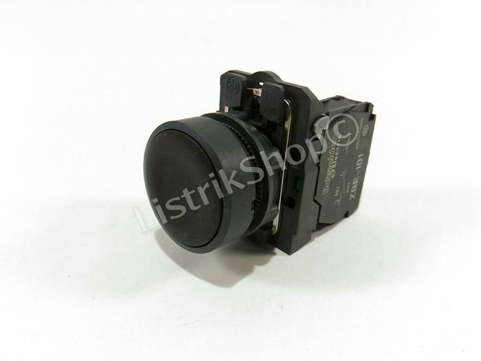 Jual Push Button Modular 22mm 1 N/O Hitam Schneider Telemecanique ...