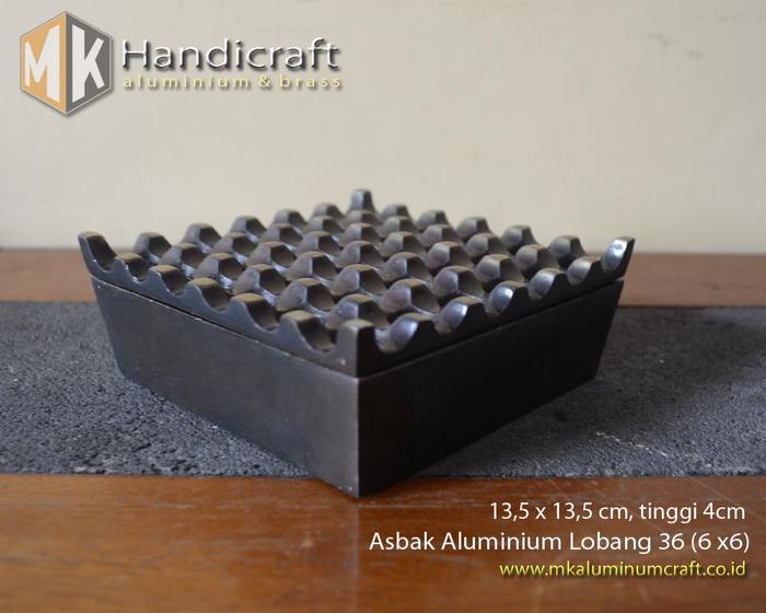 Jual Asbak Hotel - Ashtray -Asbak Alumunium Almunium lubang 36 vintage ...