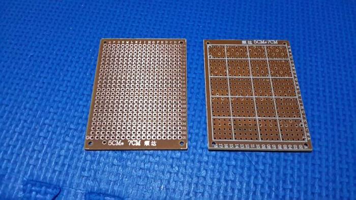 Jual PCB bolong polos kosong blank lubang 5 x 7 cm 50 x 70 mm - Kab ...