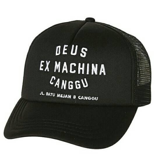 Jual RANCA CLOTHING TOPI TRUCKER DEUS EX MACHINA CANGGU 1.88 / HITAM ...