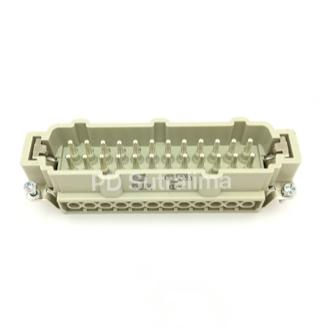 Jual Connector Harting 24 pin, Male Insert Screw - 09 33 024 2601 - Jakarta Barat - PD Sutralima ...