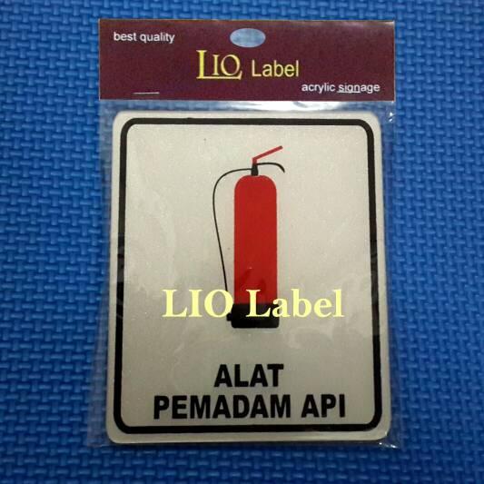 Jual Sign Label ALAT PEMADAM API - Kota Tangerang Selatan - Lio Label ...