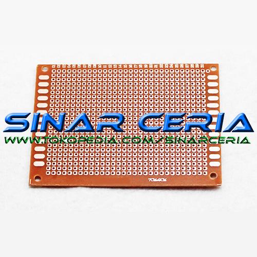 Jual PCB Lubang 7x9cm Universal Fiber Matrix Circuit Board Bakelite ...