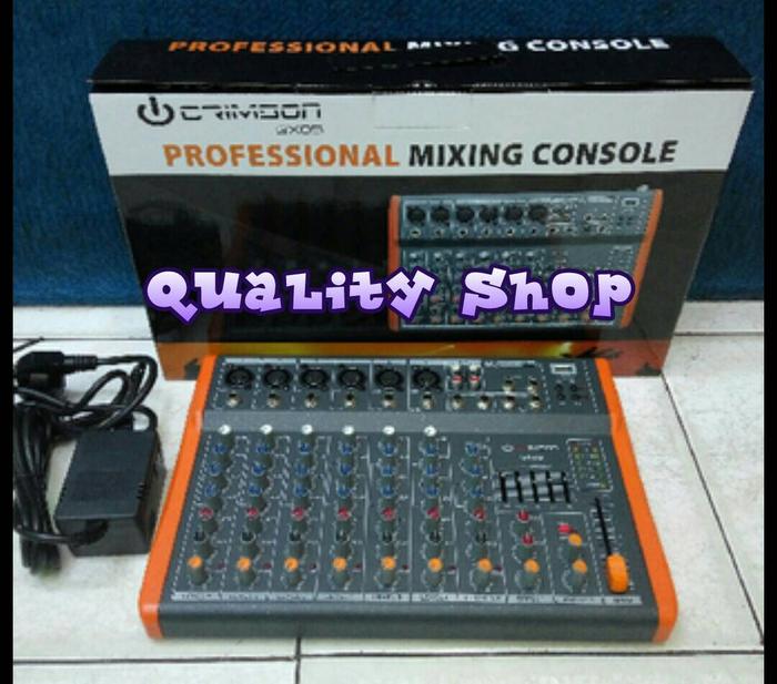 Jual mixer 8 ch crimson usb effect vocal baru - Jakarta Barat - QUALITY ELECTRONIC | Tokopedia