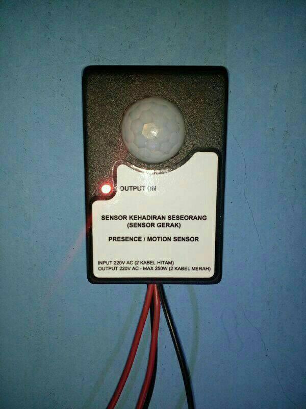 Jual Saklar sensor gerak AC 220V otomatis (motion sensor) u. lampu ...