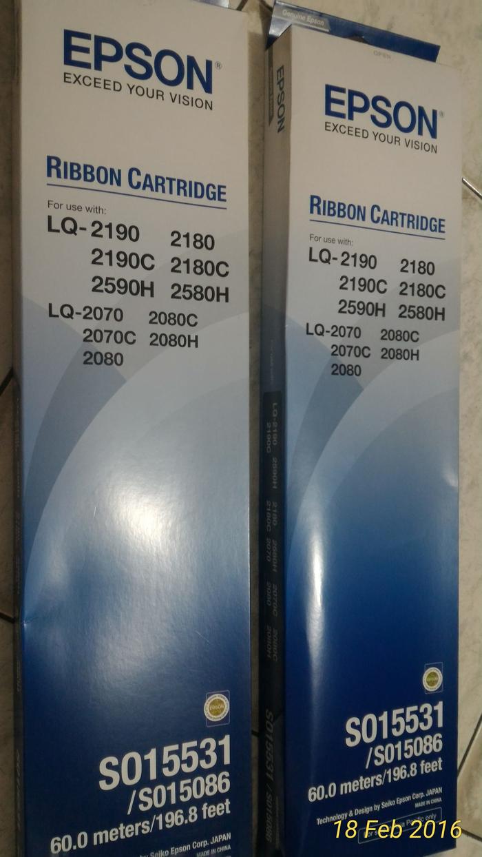 Jual Ribbon Cartridge Epson LQ2190 / LQ2180, Pita Printer LQ 2190, LQ ...