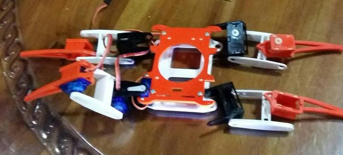 Jual Spider Robot Quad Case, Quadruped, Rangka Robot SG90 Quad Arduino - Kota Padang - Indoriva ...