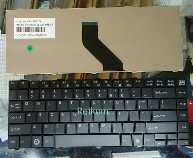 Jual Keyboard laptop / notebook Fujitsu Lifebook LH520, LH530 hitam ...