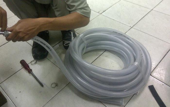 Jual Selang Serat Benang angin/air Hakko Eightron Jepang ukuran 1/2 ...
