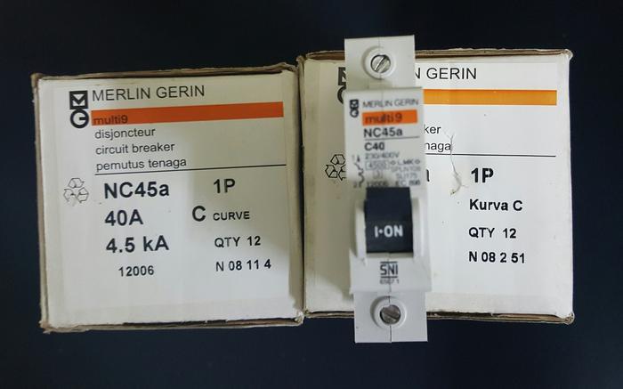 Jual MERLIN GERIN MCB NC45A 1P 40A - Jakarta Barat - Arena Jaya | Tokopedia