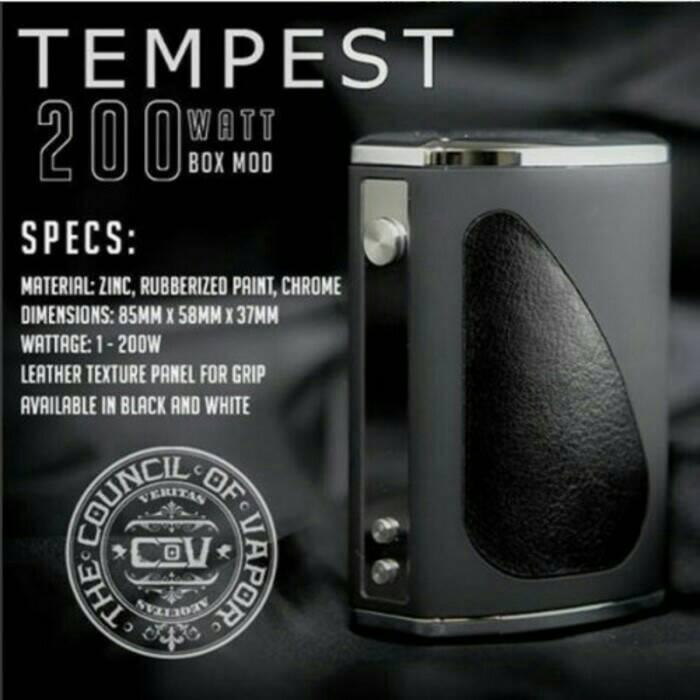 Jual Rokok Elektrik/Rokok Elektric/Vapor/Vape Box Mod Tempest By ...