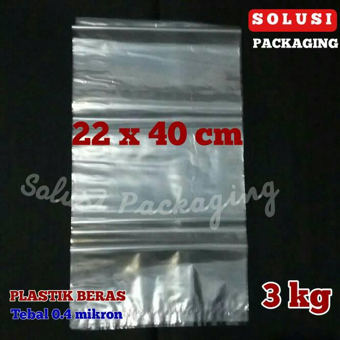 Jual PLASTIK BERAS 3KG/KANTONG BERAS/KARUNG BERAS/SAK - Kota Surabaya ...