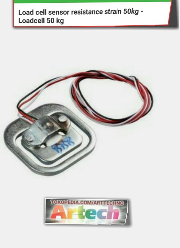 Jual LOADCELL 50 KG / LOAD CELL 50 KG SENSOR RESISTANCE STRAIN - Kota ...