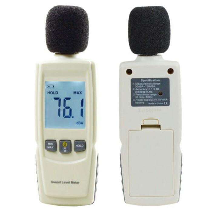 Jual Alat Ukur Suara Desibel Meter - Digital Sound Level Decibel Meter ...