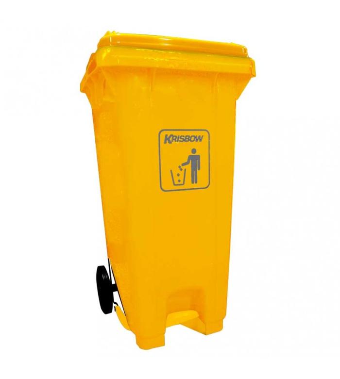 Jual TEMPAT SAMPAH DUST BIN KRISBOW YELLOW 120L PEDAL KW1801273 ... Jual TEMPAT SAMPAH DUST BIN KRISBOW YELLOW 120L PEDAL KW1801273 ...