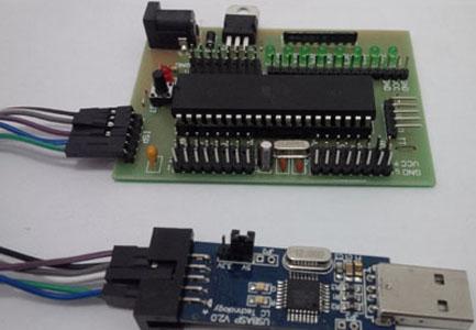 Jual Kit AVR ATmega16 (Type3)+USB downloader - Kota Bandung - ARTRONICS ...