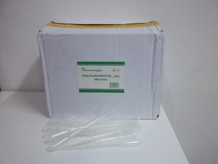 Jual Pipet Tetes Plastik 3 Ml 1 Box / Pipet Pasteur / Dropping Pipette ...
