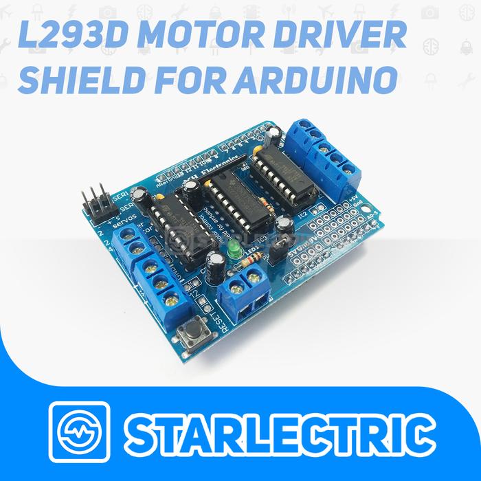 Jual L293D Motor Driver Shield Arduino - Jakarta Barat - Starlectric ...
