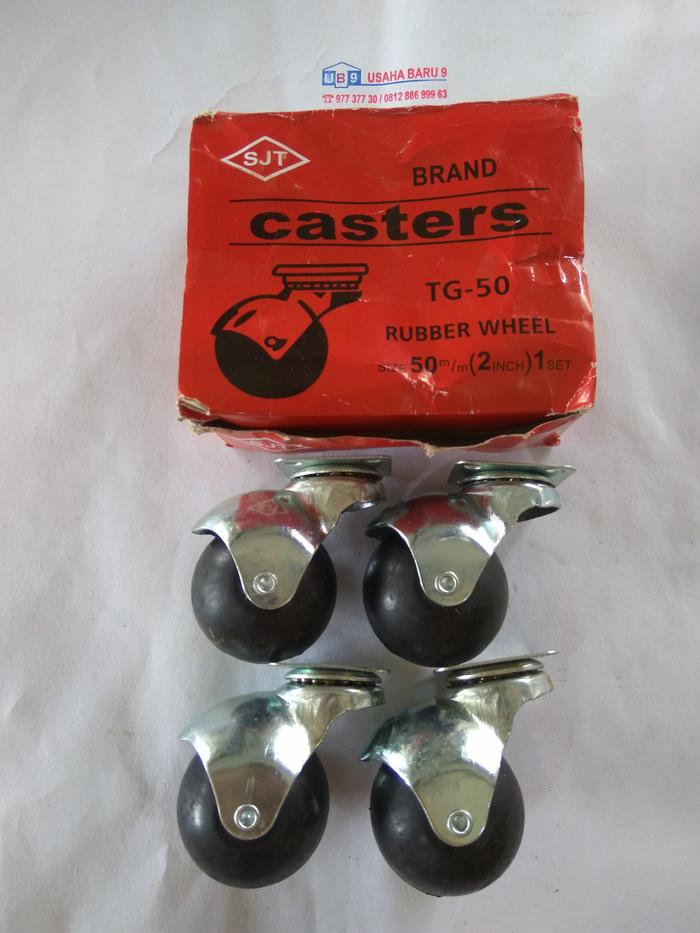 Jual Roda Bulat / Roda Etalase Caster SJT (Harga / set) - Kota Bekasi ...