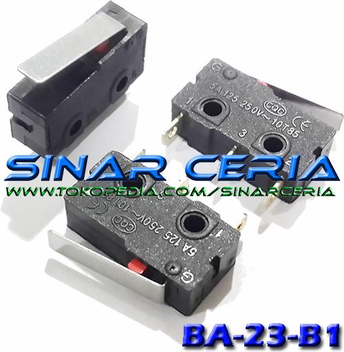 Jual Micro Limit Switch Saklar Kecil 3 Pin Gagang 5A 250v AC Bisa NO / NC - Jakarta Barat ...