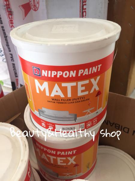 Jual PLAMIR MATEX 1kg / WALL PUTTY MATEX / WALL FILLER NIPPON PAINT ...