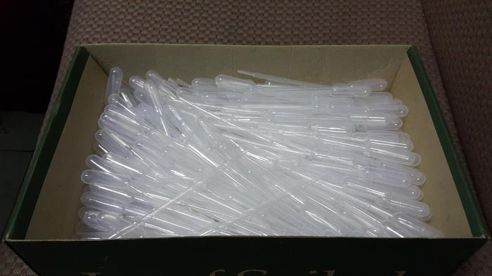 Jual Pipet Tetes Plastik 1 Ml / Pipet Pasteur / Dropping Pipette 1 Box ...
