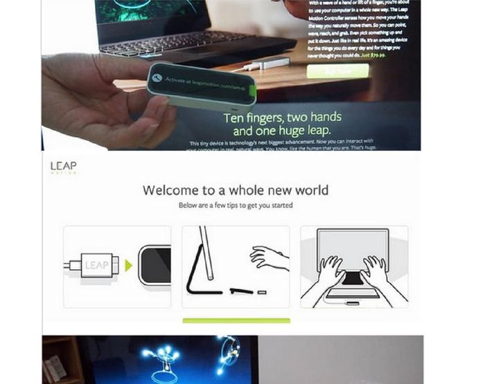 Jual New 3D LEAP MOTION Hand Sensor Motion u/ Gaming di PC & Desktop ...