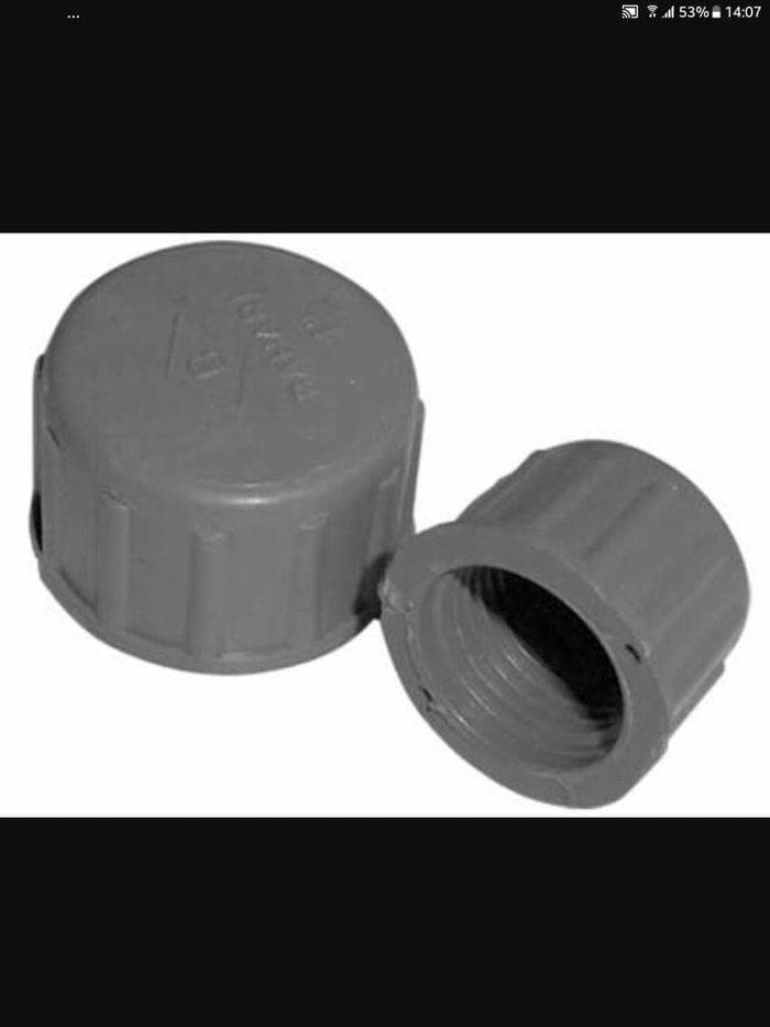 Jual dop drat pvc tutupan pipa air tutup pipa aer murah 1 inch - Kota ...
