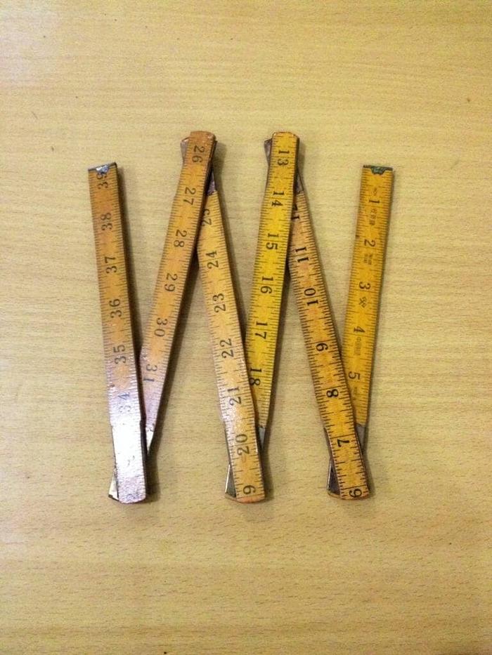 Jual Meteran Lipat Kayu Jadul "Two Axe" NOS - Kota Malang - dedydjadoel ...