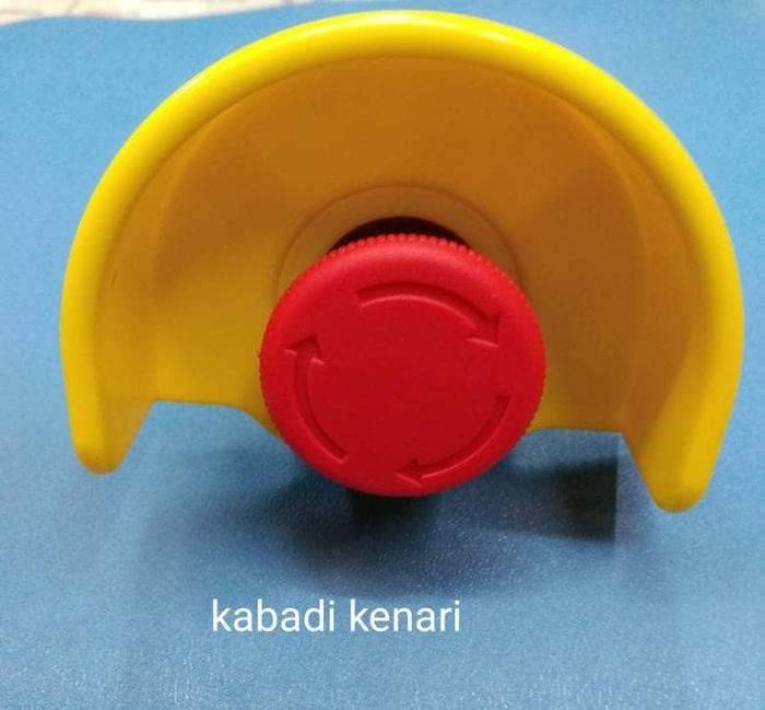 Jual TC. TOMBOL PUSH BUTTON EMERGENCY STOP PLUS COVER PENGHALANG PANEL ...