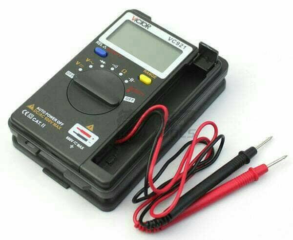 Jual MultiMeter / Multi Tester Digital Pocket - AVO Meter Victor VC921 ...