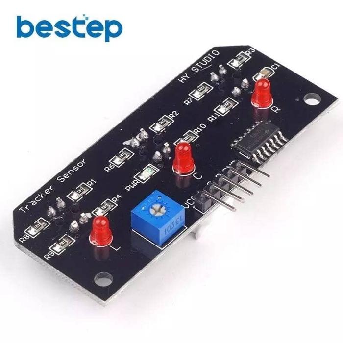 Jual 3 Channel Infrared Tracing Robot Line Follower Avoider Sensor ...
