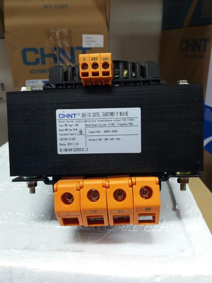 Jual Chint Transformer Trafo Step Down 250VA In 380V 220V Out 36V 24V 12V - Jakarta Barat ...