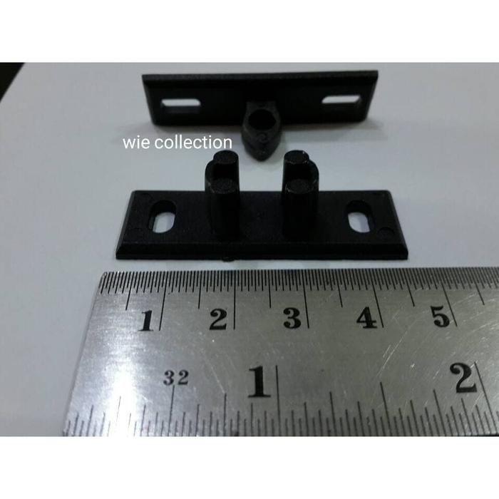 Jual CAPIT UDANG PLASTIK HITAM/TIC TAC PINTU WARNA HITAM - Kota Medan ...
