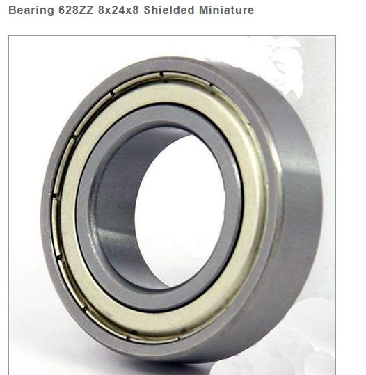 Jual 628ZZ Deep Groove Ball Bearing Dimensi ID 8mm x OD 24mm xB 8mm ...