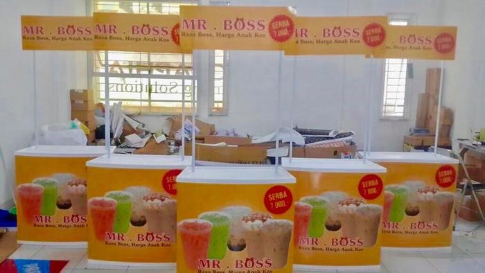 Jual booth portable, event desk, meja promosi PLUS BRANDING - Kota ...